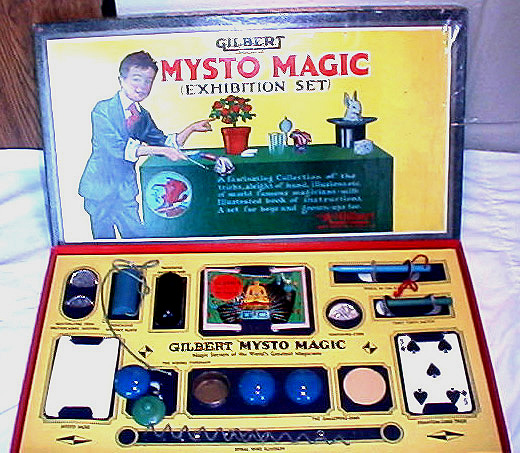 A.C. Gilbert Mysto-Magic Exhibition Set - Antique Toys Library