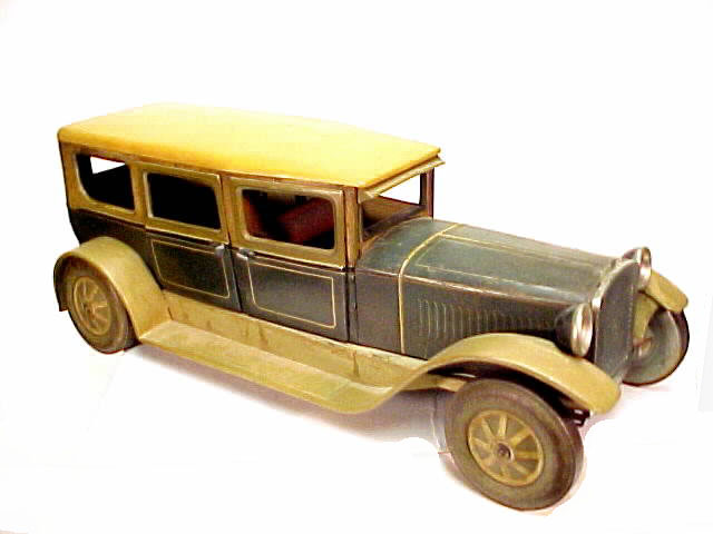 Karl Bub Sedan Toy Car 20" 1920's - Antique Toys Library