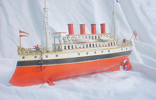 Carette Passenger Ship Toy - Antique Toys Library