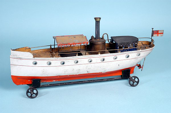Carette River Boat - Antique Toys Library