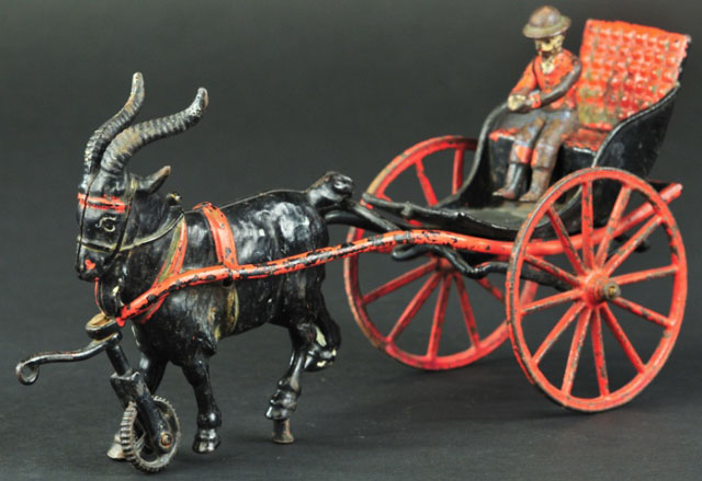 Welker-Crosby Goat Cart - Antique Toys Library