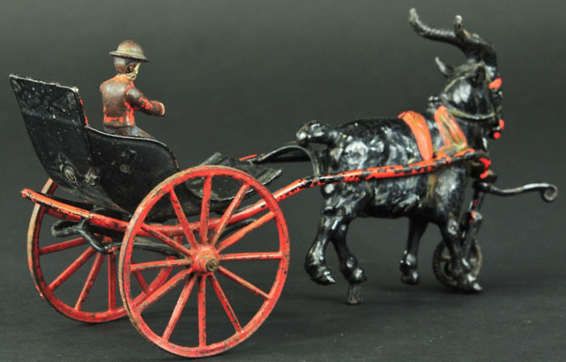 Welker-Crosby Goat Cart - Antique Toys Library