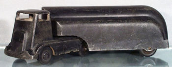 Daytime Gas Tanker Truck Toy - Antique Toys Library