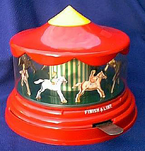 Crest Specialty Corp. Merry-Go-Bank Carousel - Antique Toys Library
