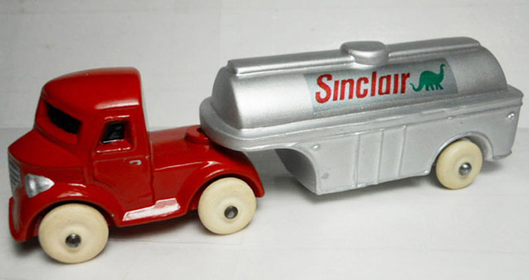 Fred Green Toys Sinclair Gas Tanker Truck - Antique Toys Library