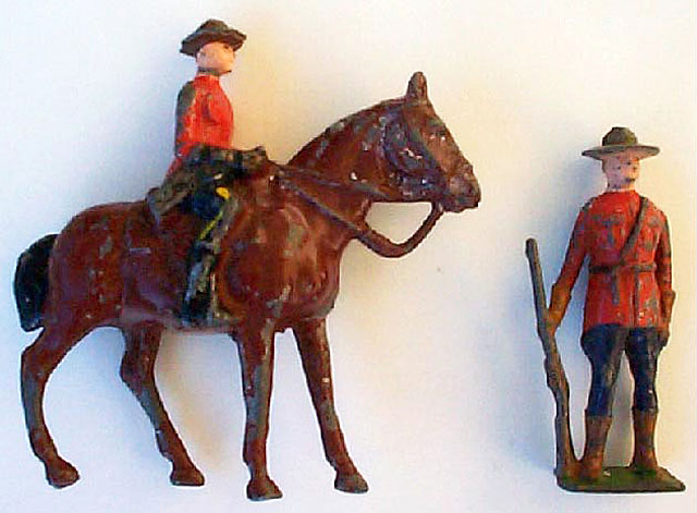 Johillco Mounties Horse RCMP No. 773 - Antique Toys Library