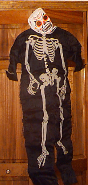 Halco Holloween Costume Super Skeleton - Antique Toys Library