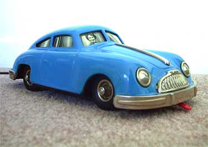 Gescha Porsche 356 Auto Fox - Antique Toys Library