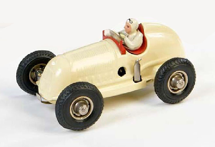 Gescha Mercedes Race Car - Antique Toys Library