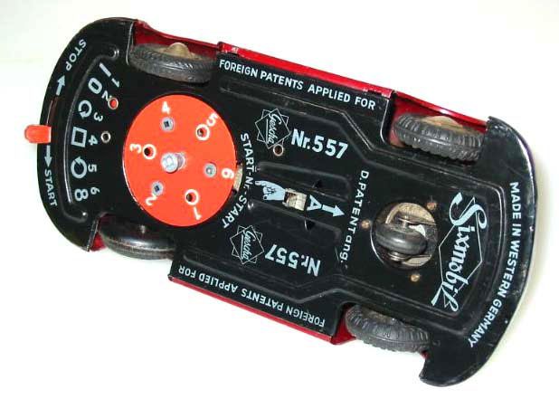 Gescha Porsche Sixmobil German - Antique Toys Library