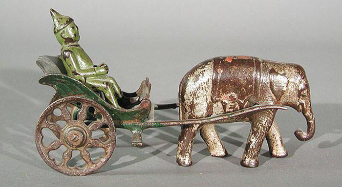 Harris Elephant Chariot - Antique Toys Library