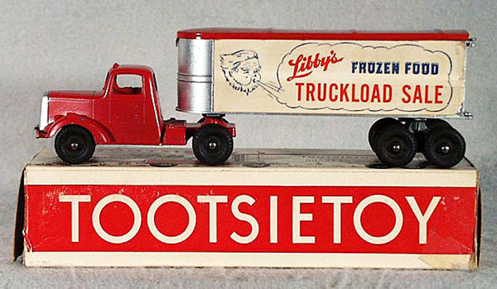 Tootsietoy Libby's Frozen Food Van 589 - Antique Toys Library