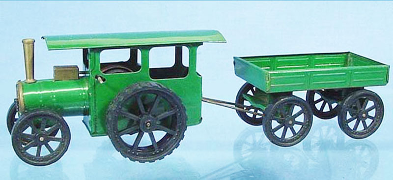 Tri-ang Minic 44M Tractor Engine & Trailer - Antique Toys Library