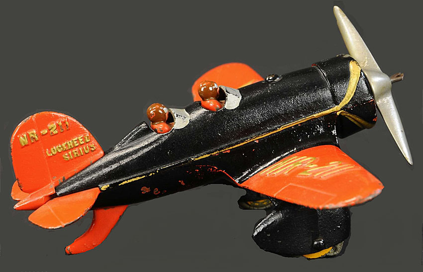 Hubley Lindy Airplane - Antique Toys Library