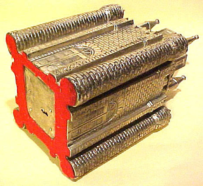 Hang Seng Castle Building Coin Bank - Antique Toys Library