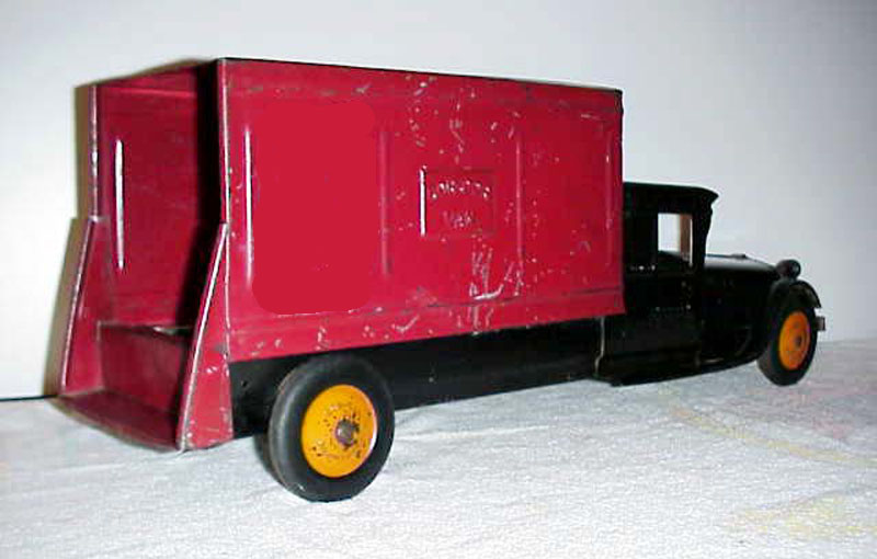 Cor-Cor Van 24" long - Antique Toys Library