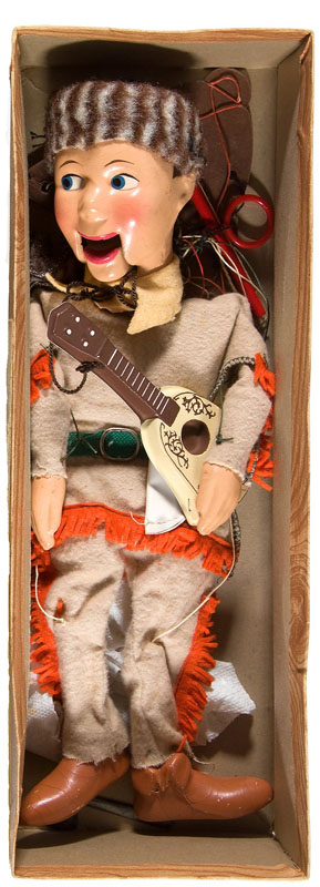 Peter Puppet Playthings Disney's Davy Crockett Marionette - Antique ...