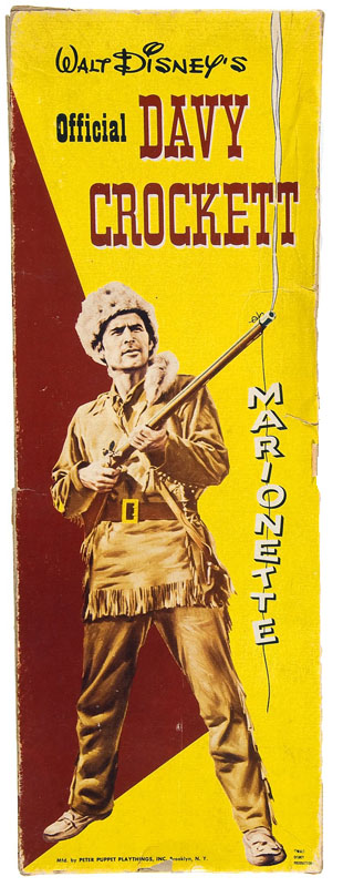 Peter Puppet Playthings Disney's Davy Crockett Marionette - Antique ...