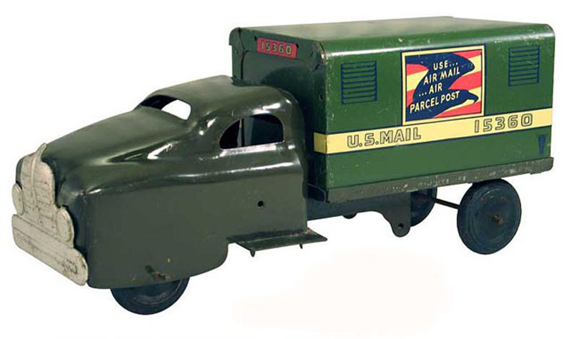 Banner Toys U.S. Mail Truck - Antique Toys Library