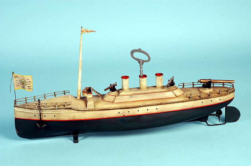 Carette Torpedo Boat - Antique Toys Library