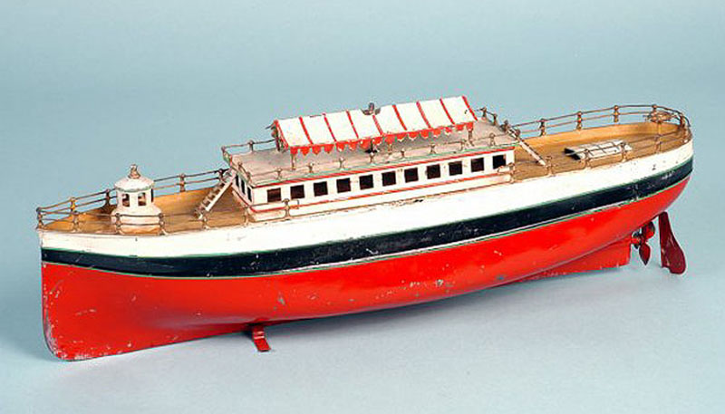 Carette River Boat - Antique Toys Library
