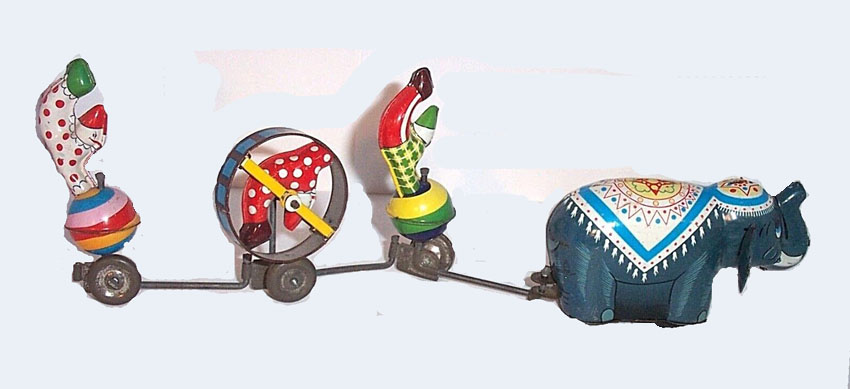 TPS Tokyo Plaything Shokai Circus Parade - Antique Toys Library