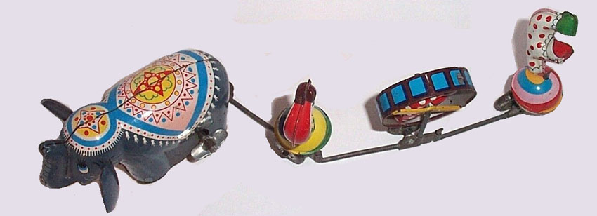 TPS Tokyo Plaything Shokai Circus Parade - Antique Toys Library