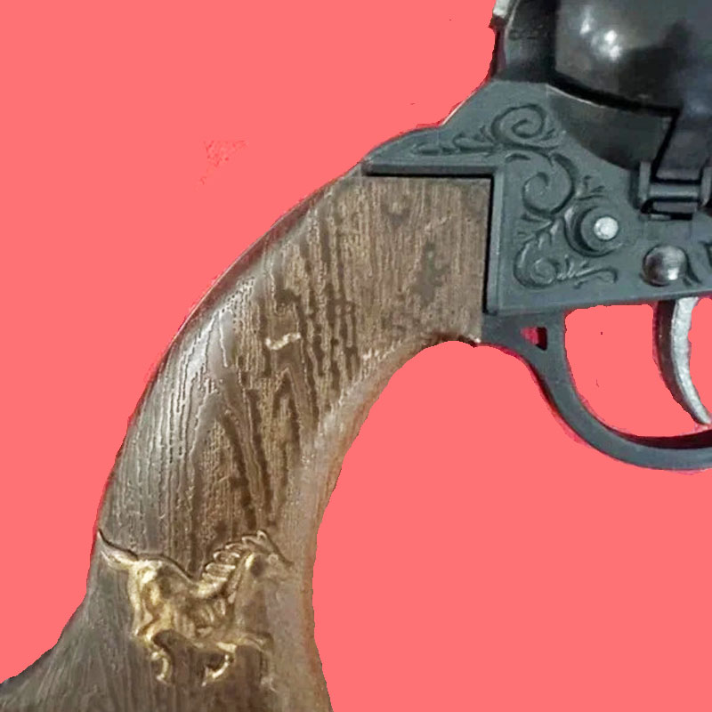 Topper Johnny Eagle Red River Bullet Firing Pistol - Antique Toys Library