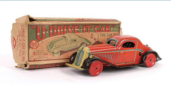 Marx U Drive It 2-Door Car - Antique Toys Library