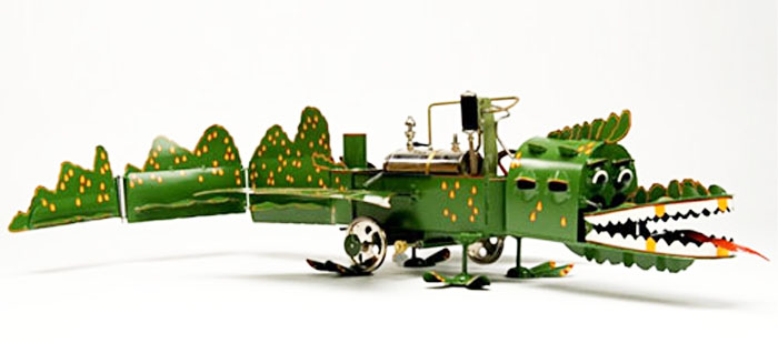 Tucher & Walther Dragon Steam Engine - Antique Toys Library