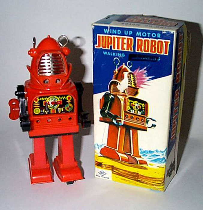 Yoshiya KO Jupiter Robot Toy - Antique Toys Library
