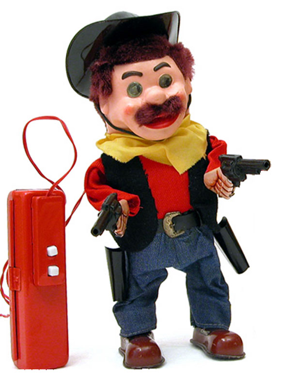 Cragstan Two Gun Sheriff - Antique Toys Library