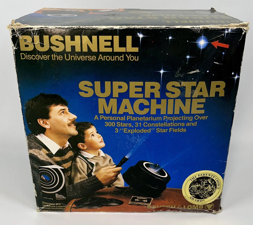 Bausch & Lomb Bushnell Star Machine Personal Planetarium - Antique Toys ...