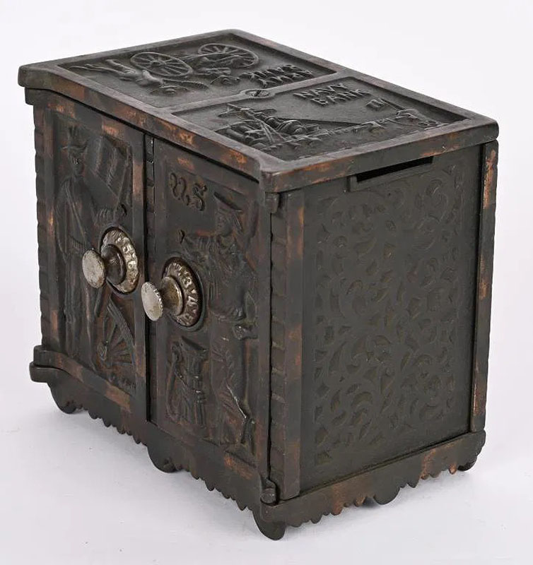 Kenton Army/Navy Safe - Antique Toys Library
