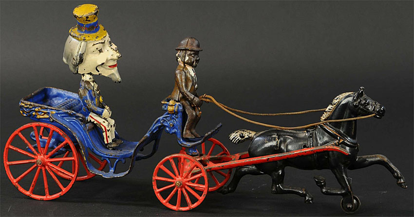 Kenton Uncle Sam Nodder Wagon - Antique Toys Library