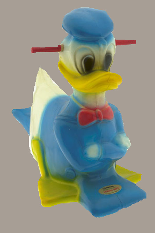 Wonder Products Co. Donald Duck Wonder Rocker - Antique Toys Library