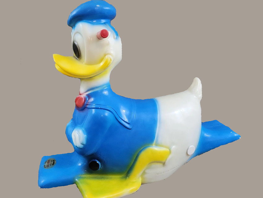 Wonder Products Co. Donald Duck Wonder Rocker - Antique Toys Library