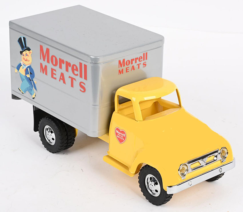 Desalle Tonka Morrell Meats Truck - Antique Toys Library